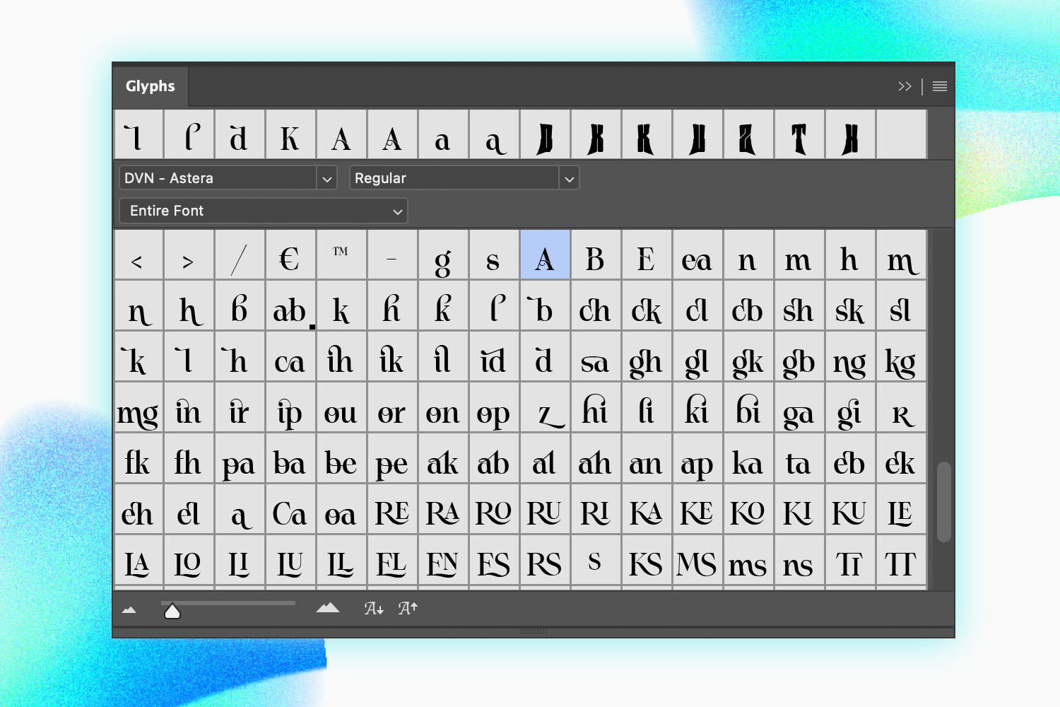 Cách sử dụng Ligature và Glyphs trong Photoshop để nâng cao khả năng ...